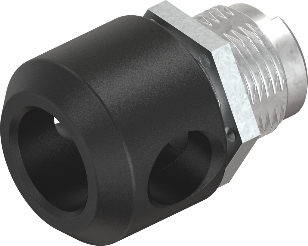 Housing for padlock, Zinc die black powder-coated; 1000-U438 with ...