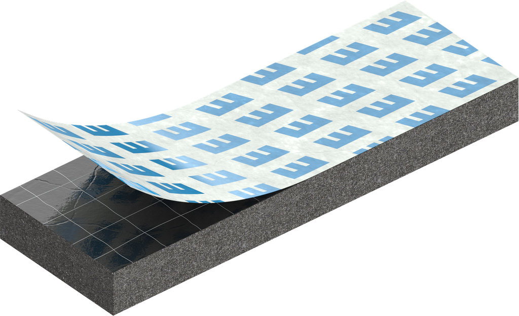 Cell sponge rubber 3 x 10 mm, CR black stretch eliminating and self ...