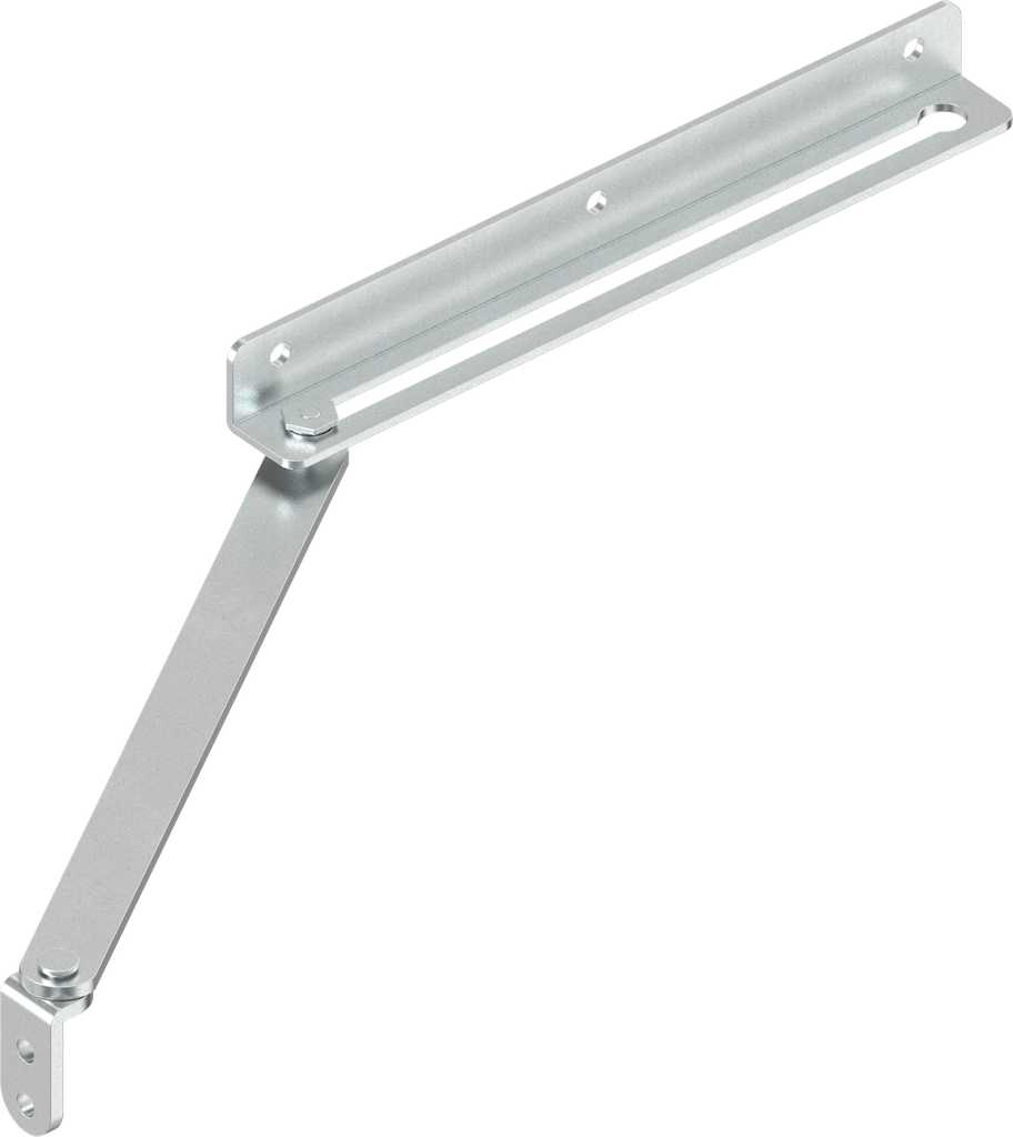 Door stopper, Steel zinc-plated; 1087-U1 with 3 fixing holes in the ...