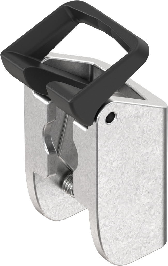 Catch with catch bracket, Zinc die and polyamide zinc-plated; 1121-U194