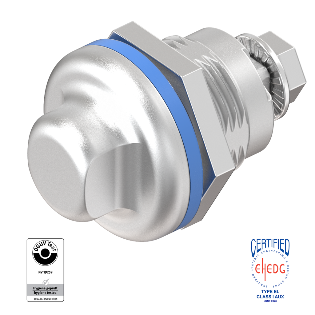 Compression latch SW 13 for hygienic areas food and medical, Stainless ...