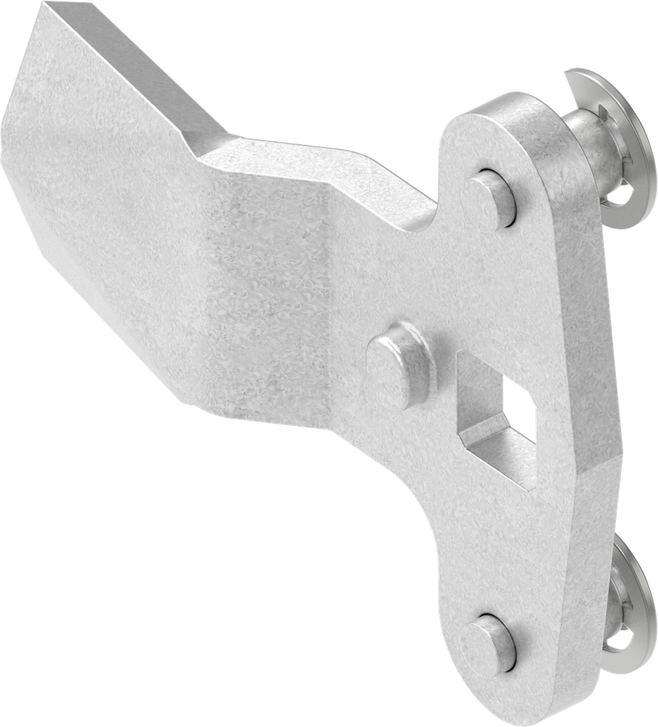 3-Point cam, Steel zinc-plated; 1000-U23 Offset h = -5 mm