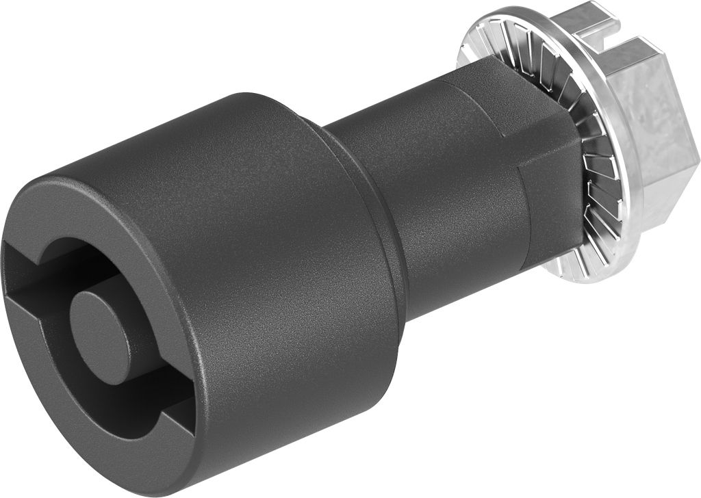 rotor double barre 5, polyamide 66 GF 50 noir; 1000-U188-N2 without ...