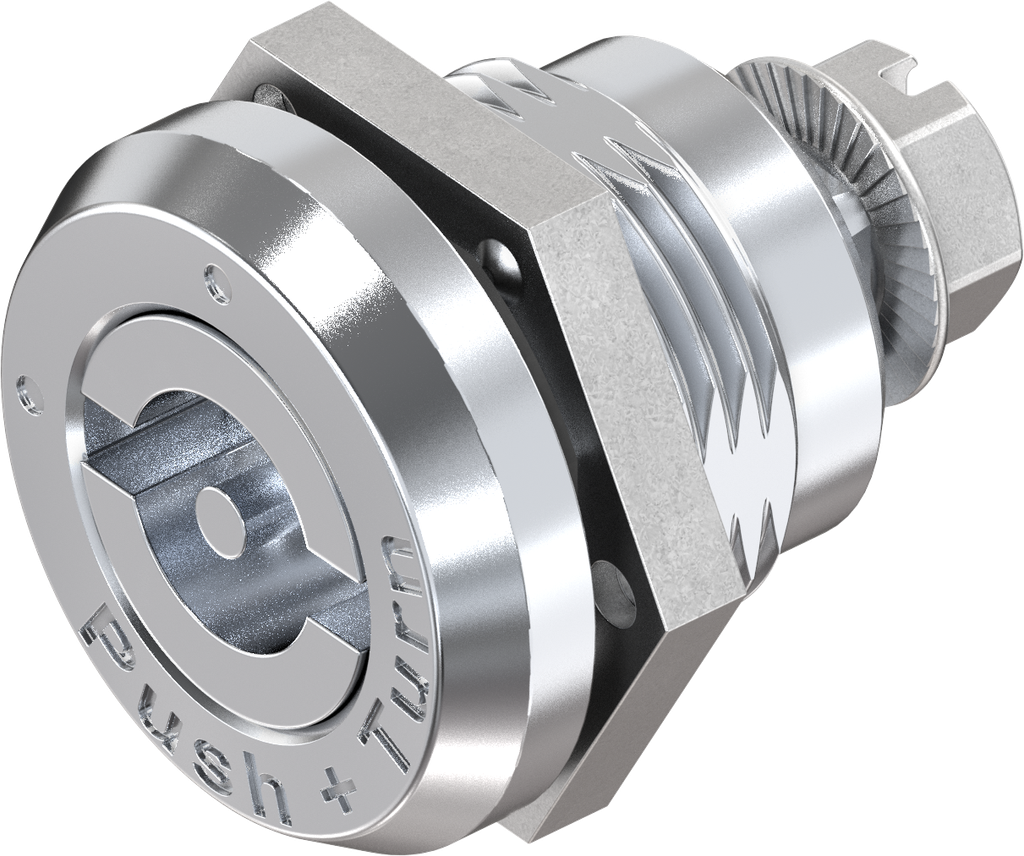 Safety quarter turn double bit 3, Zinc die chrome-plated; 1000-U817 ...