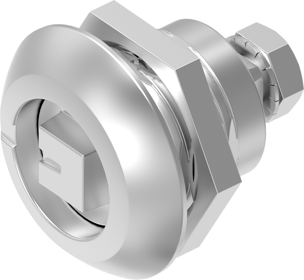 Compression latch railway version, Stainless steel AISI 316; 1000-U856-PH with stainless steel nut