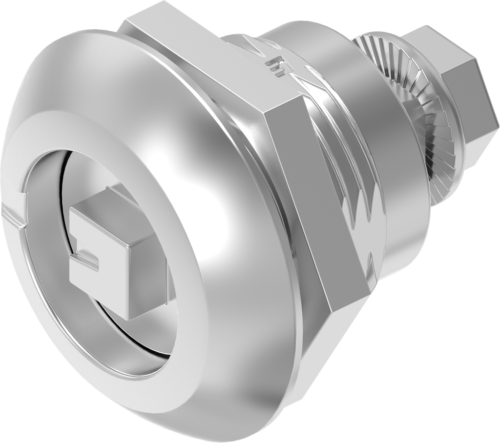 Compression latch, square 7, Stainless steel AISI 316; 1000-U859-PH ...