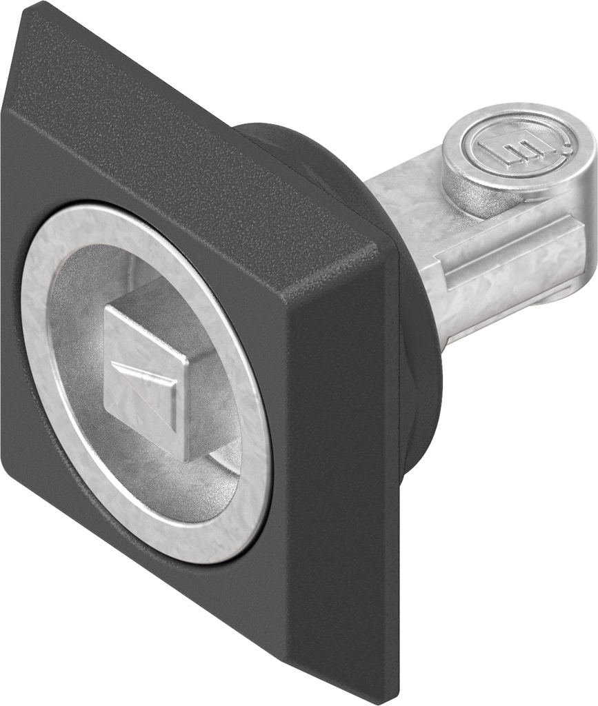 Insert part square 7, Zinc die zinc-plated; 1000-U902