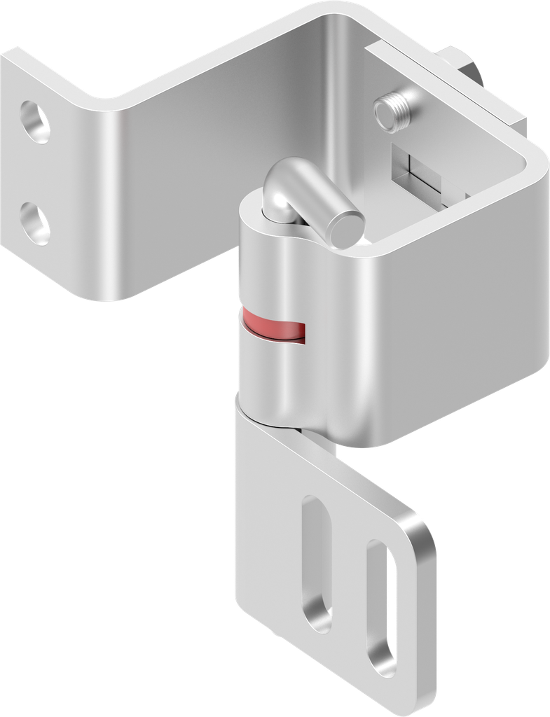 90° Concealed hinge, Stainless steel AISI 304; 1006-SU7-PC