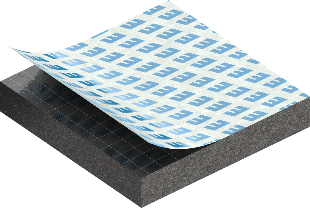 Cell sponge rubber 5 x 30 mm, EPDM black stretch eliminating and self ...