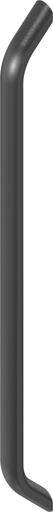 Machine handle, Aluminium black plastic-coated; 1095-41-800AA A = 800 mm