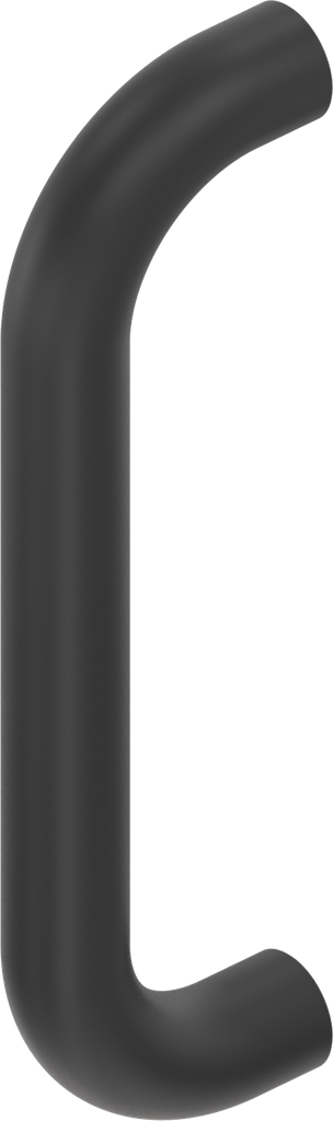 Asa en forma de estribo, aluminio revestido con plástico negro; 1095 ...