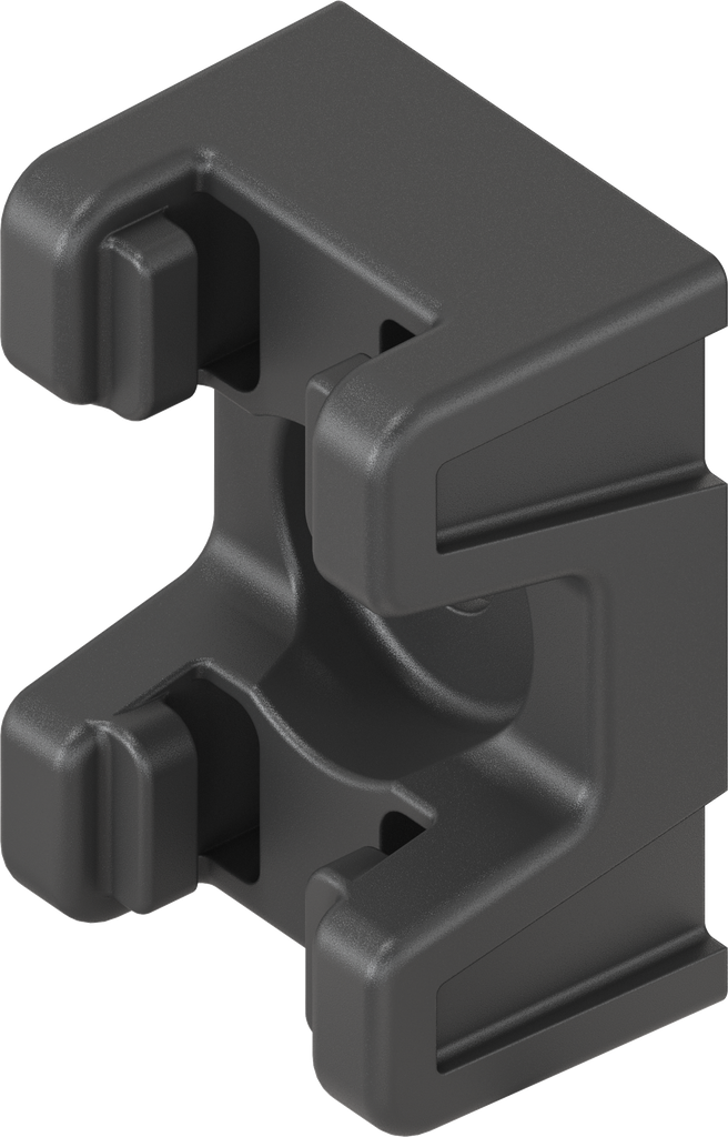 Rod guide for rod in H-shape 14 x 7, Polyamide GF black; 1190-30-01