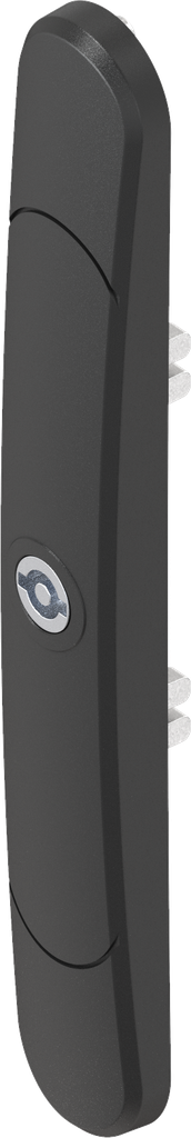 Escutcheon with double bit 5 for small bending area, Polyamide GF black ...