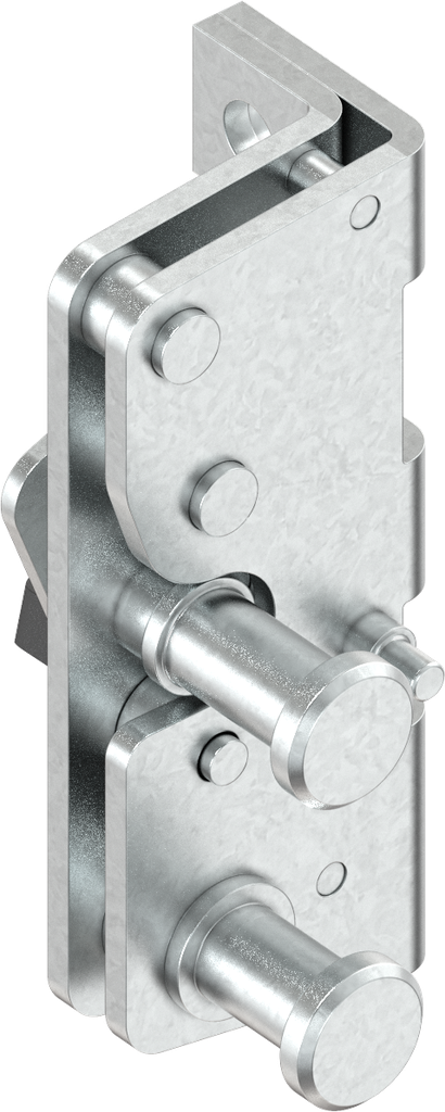 Rotary latch lock, right version, Steel zinc-plated; 2004-B8036