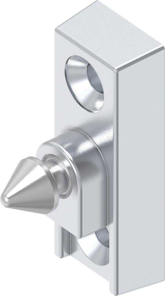 Locking block can be opened from the inside, Stainless steel AISI 304 ...