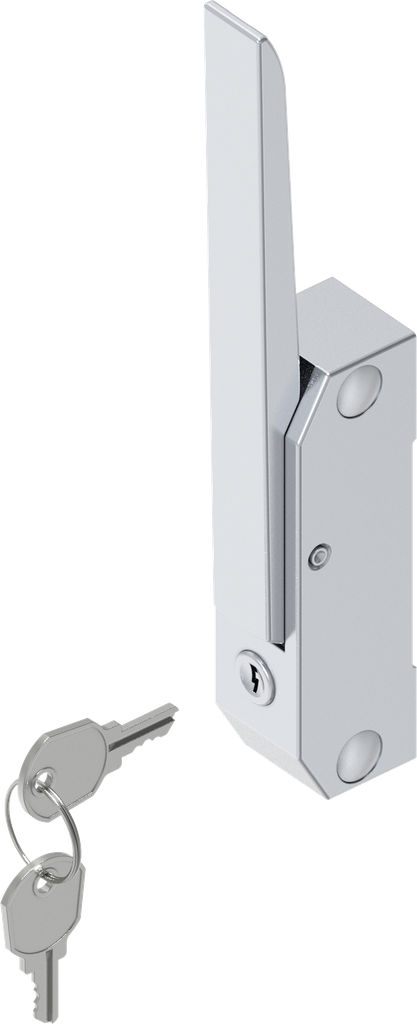 Heavy duty latch for lateral installation keyed different, Zinc die ...