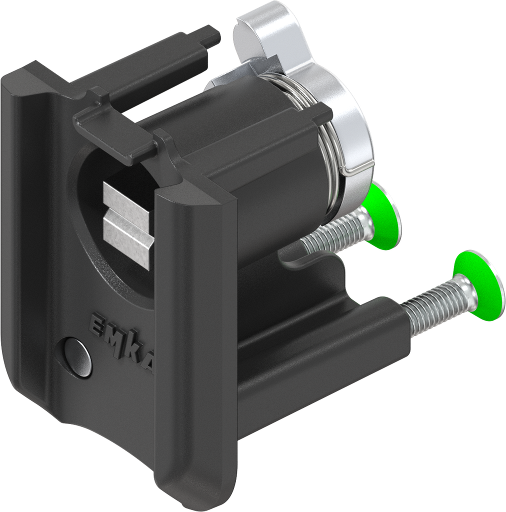 Locking set with insert railway, Zinc die black powder-coated for ...