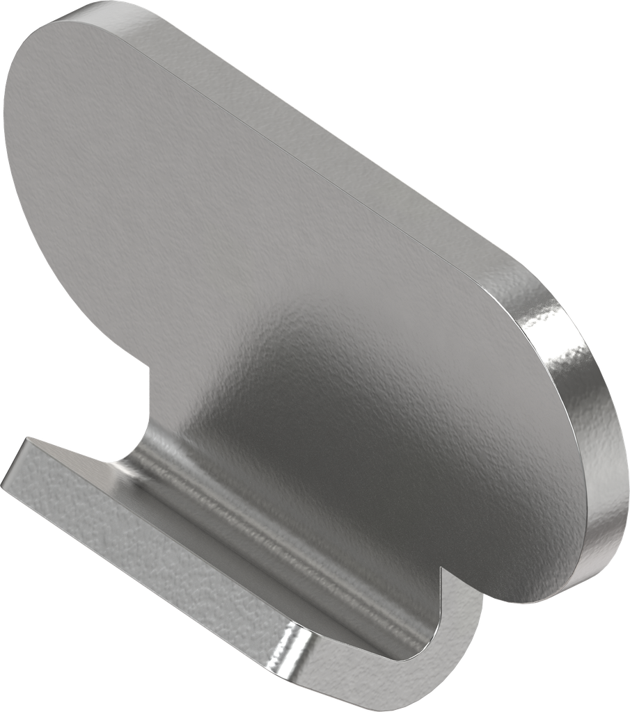Hook, undrilled, Steel raw; 6010-01-01KA