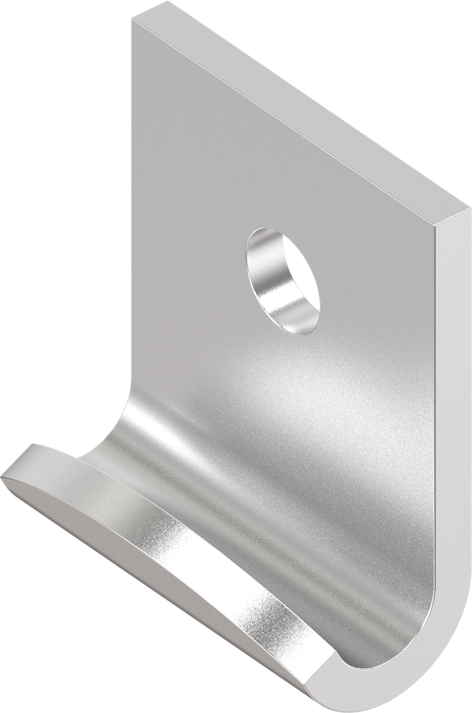 crochet, percé, inox AISI 304; 6010-11-PC