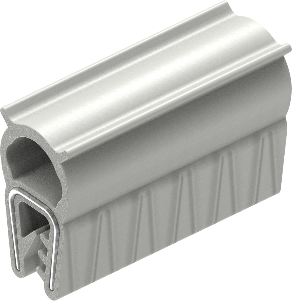 Sealing profile made of fire protection material, self-clamping, Silicon solid material 75 ± 5 ...