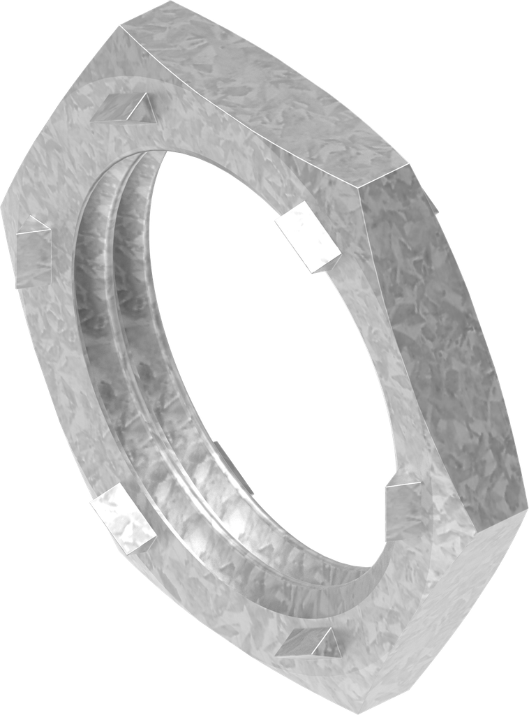 Earthing nut M16 x 1, Zinc die raw; 1022-11-01KA for Program 1022