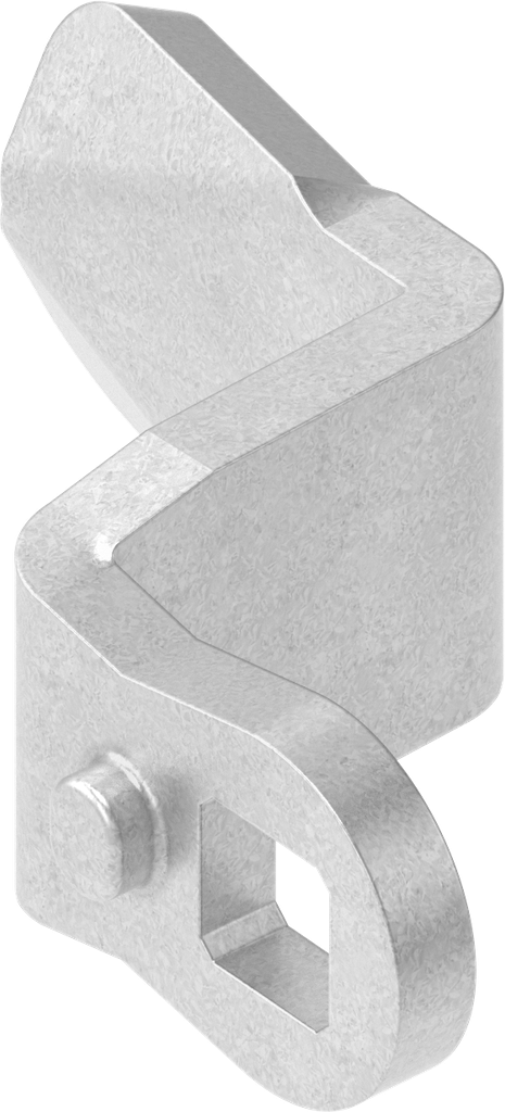 Cam, Steel zinc-plated; 1000-53 Offset h = 24 mm