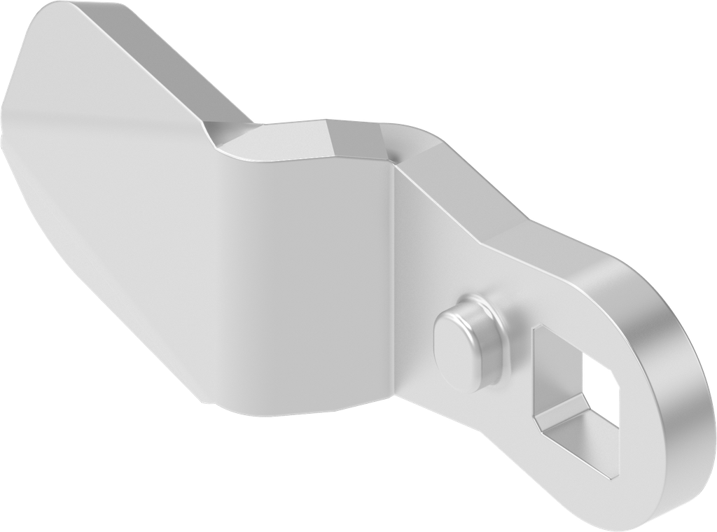Sluitlip, RVS 304; 1000-223 offset h = -8 mm