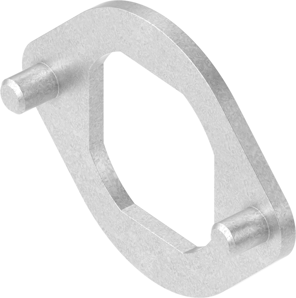 rondelle anti-rotation, zamak zingué; 1000-456-JB