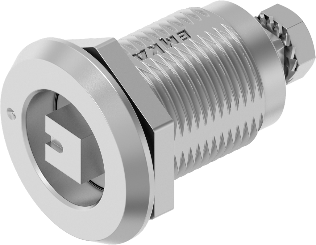 Compression latch square 8 with marking, right version, Stainless steel ...