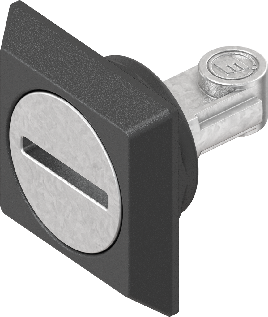 Insert part slot 2 x 4, Zinc die zinc-plated; 1000-U907