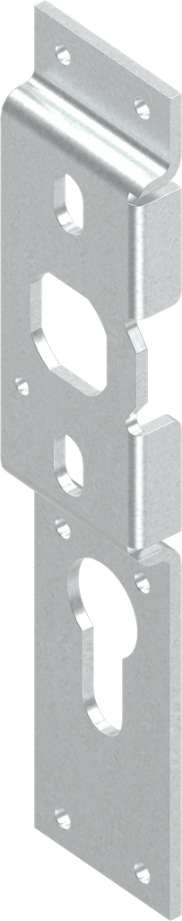 Lock support, Steel zinc-plated; 1001-46 for screw-on version, A = 20 mm