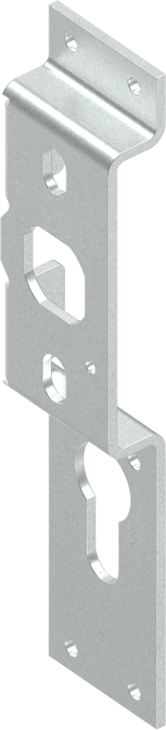 Lock support, Steel zinc-plated; 1001-48 for screw-on version, A = 26 mm