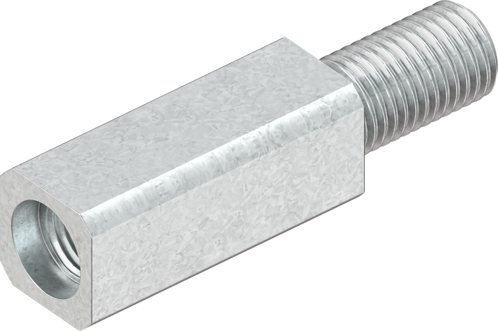 Turgriff Vierkant Adapter