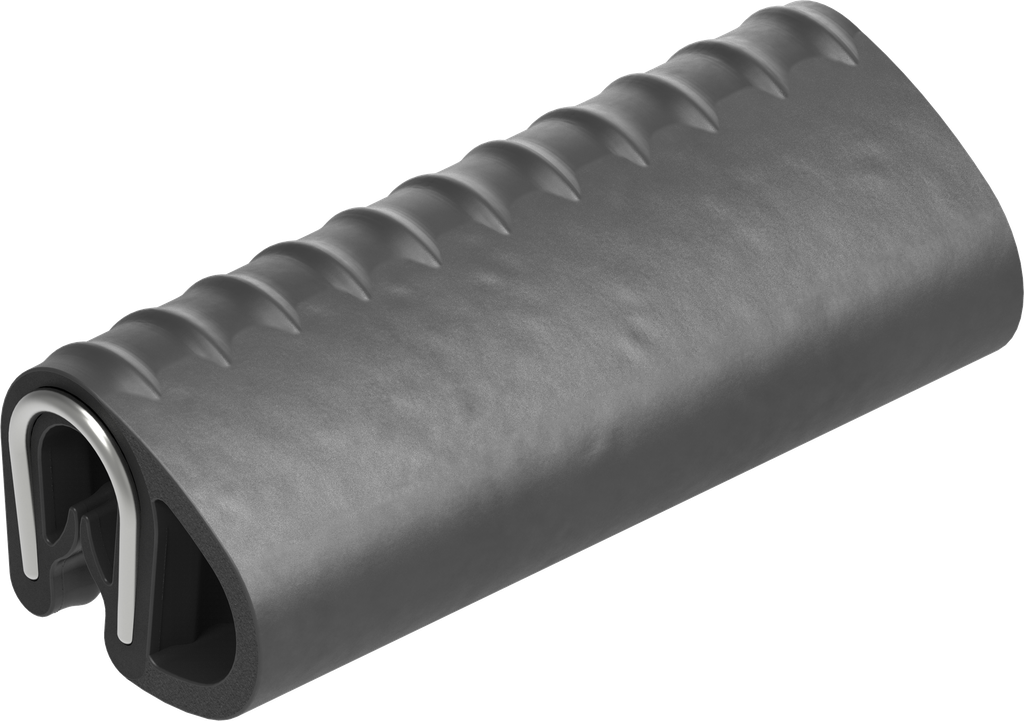Dichtprofil selbstklemmend, Moosgummi EPDM; Klemmprofil EPDM 65 ± 5 ...