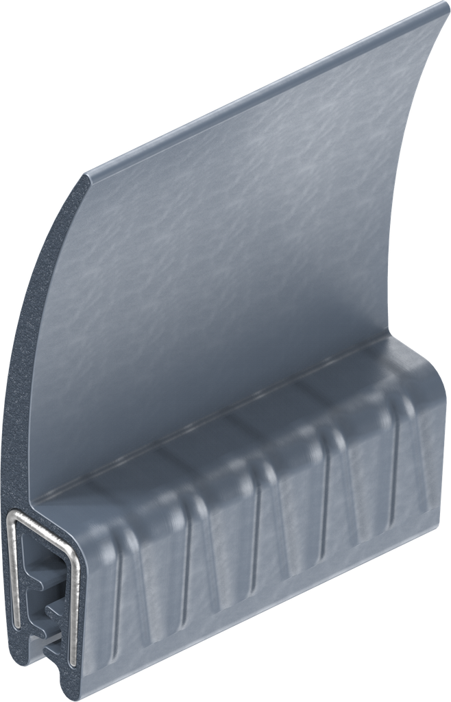 Dichtprofil selbstklemmend aus Brandschutzmaterial, Siliconvollmaterial ...