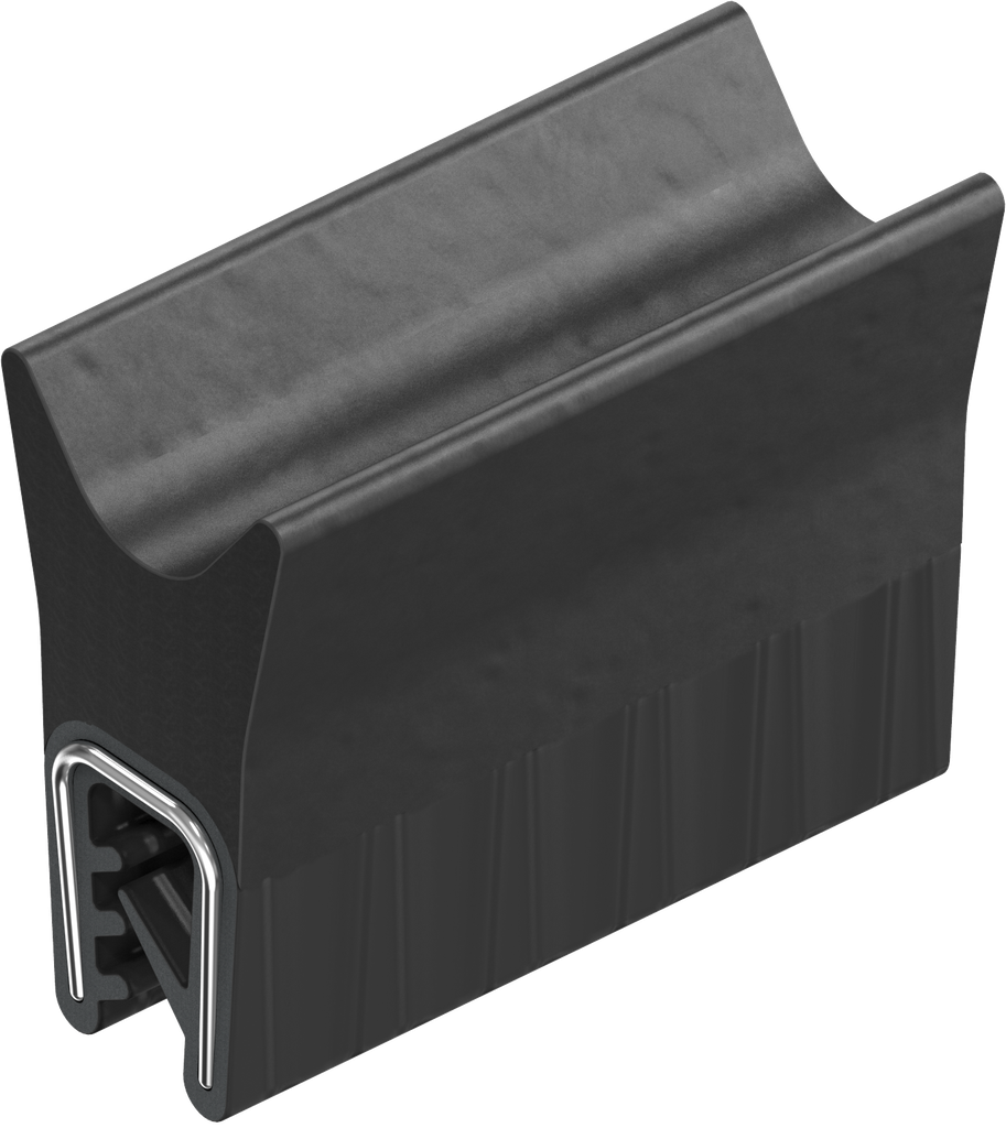 Dichtprofil selbstklemmend aus Brandschutzmaterial, Moosgummi EPDM ...