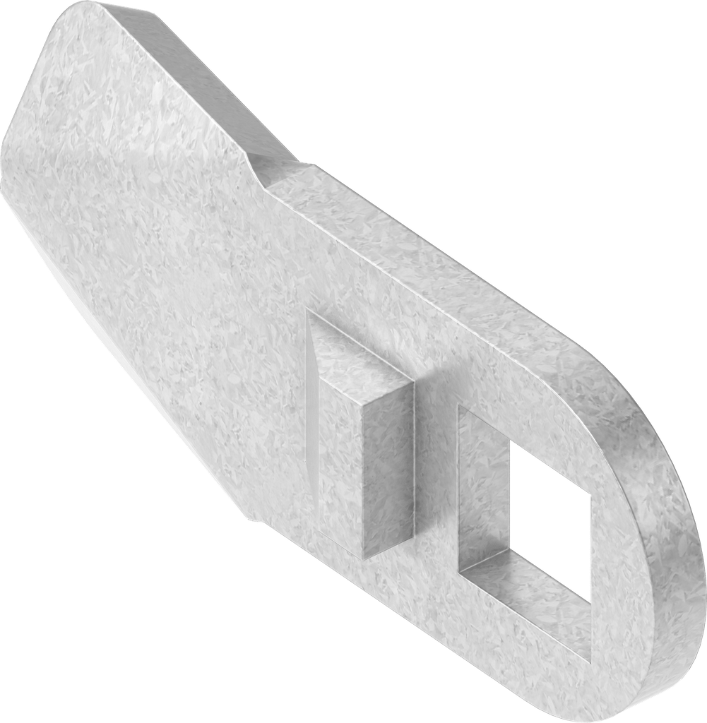 Cam, Steel zinc-plated; 1022-07 Offset h = 0 mm