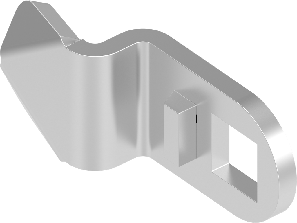 Cam, Stainless steel AISI 304; 1022-20-PC Offset h = -6 mm