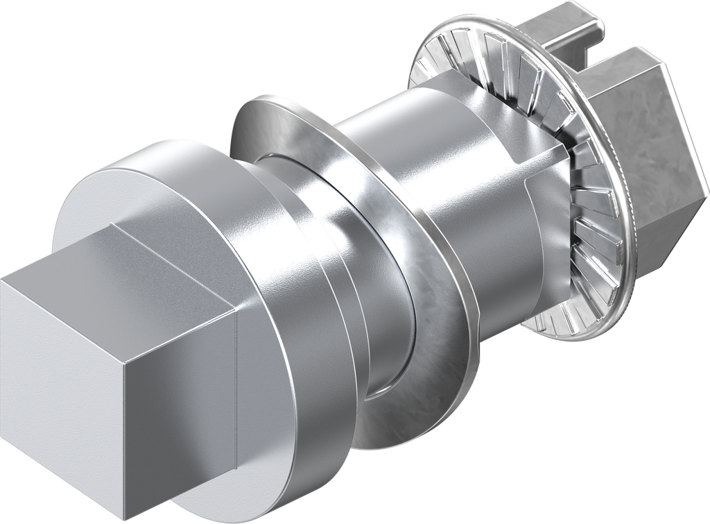 Insert square 6, Zinc die chrome-plated; 1022-U2