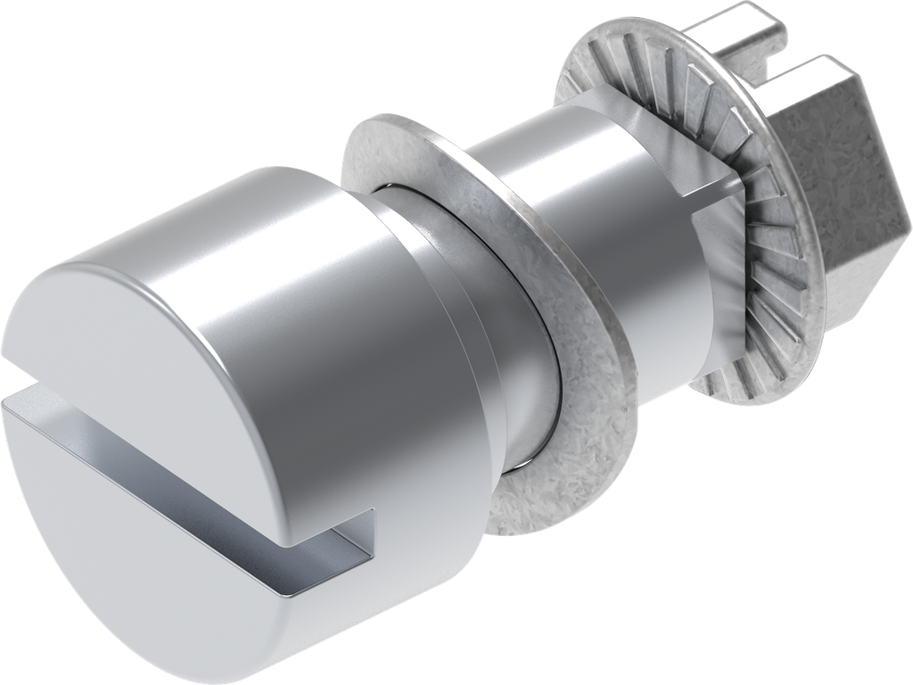 Insert slot 1.5 x 3, Zinc die chrome-plated; 1022-U3