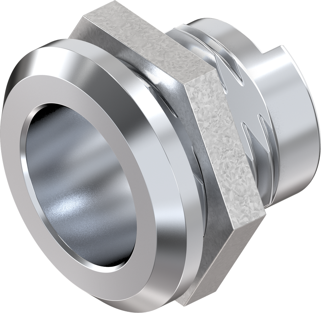 Housing, Zinc die chrome-plated; 1022-U8 with nut