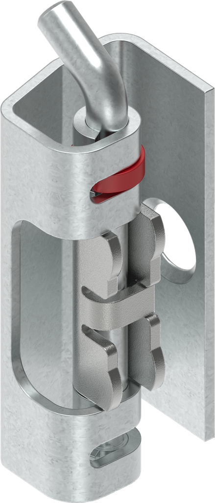 170° Hinge with captive pin, Steel zinc-plated and raw; 1031-U16 Door ...