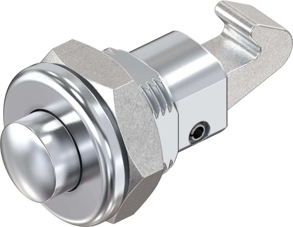 Snap lock, Zinc die chrome-plated; 1047-U2