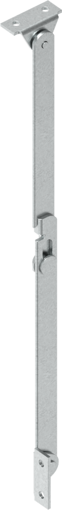 Cover stay, left version, Steel zinc-plated; 1050-U2