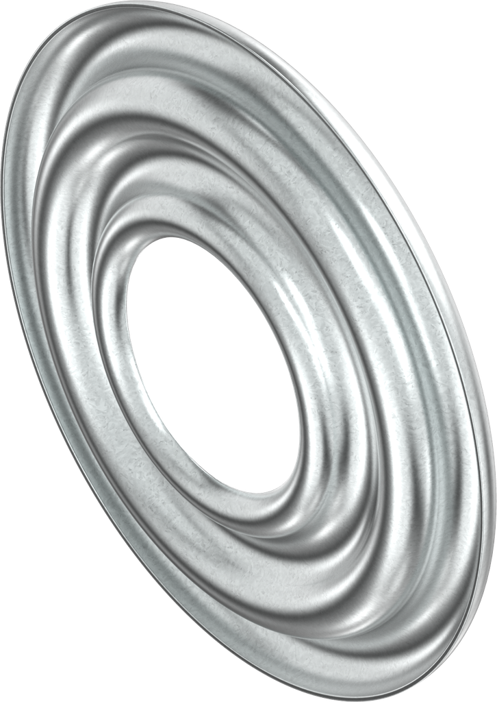 Bezel, Steel zinc-plated; 1091-07