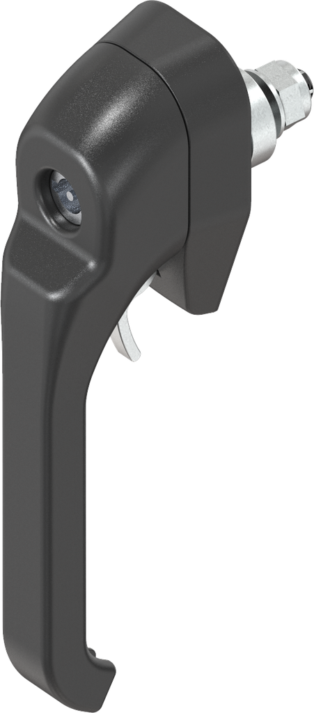 Heavy duty latch double bit 3 and for padlock, Zinc die black powder ...