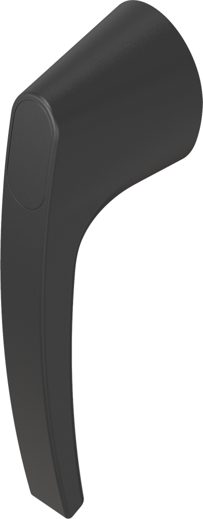 Maneta exterior, sin llave, poliamida GF negro; 1091-U159 Out-Swing