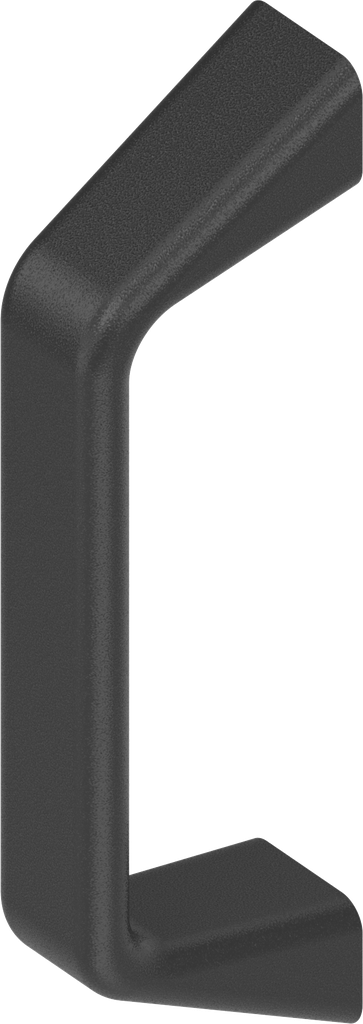 Bow-type handle, Die-cast aluminium black plastic-coated; 1095-30-120AA ...