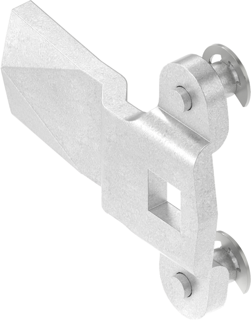 3-point cam, Steel zinc-plated; 1107-U5 Offset h = 4 mm