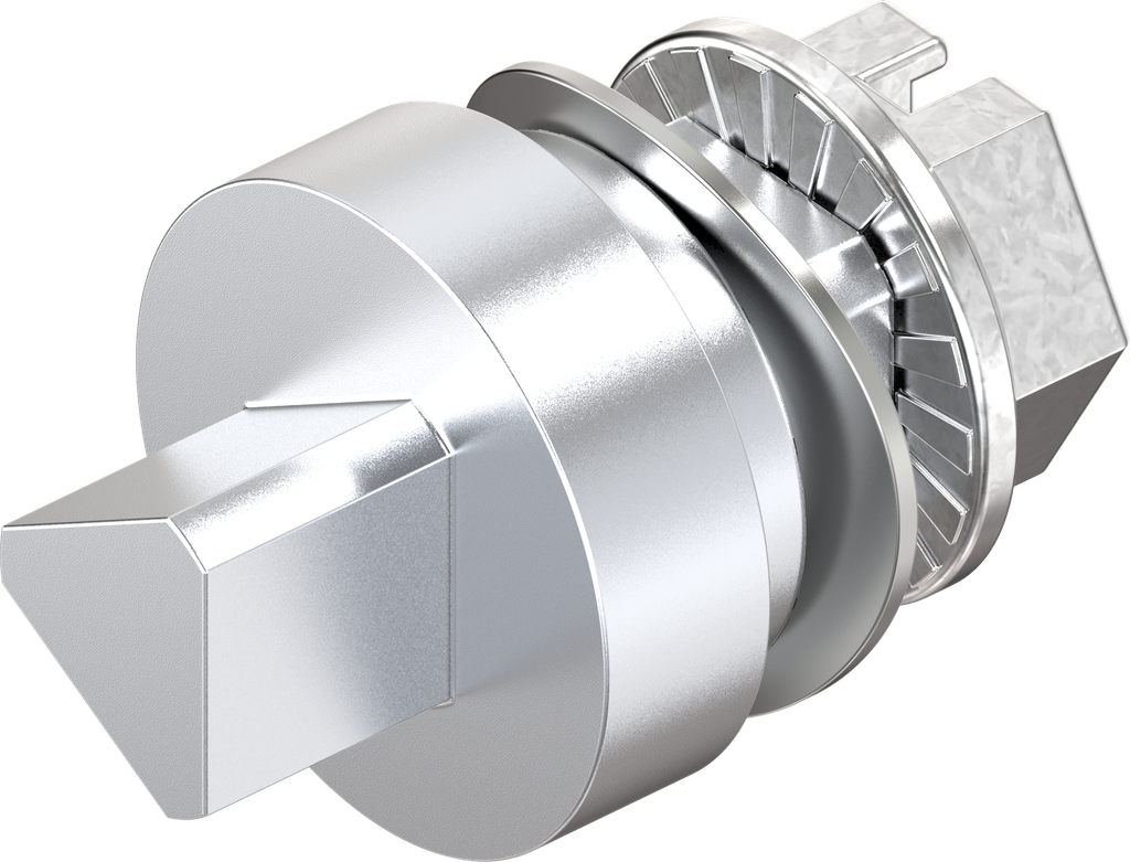 Insert triangular 7, Zinc die chrome-plated; 1121-U14